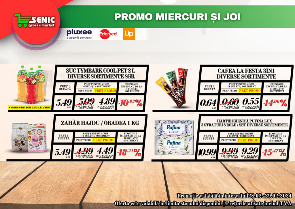 Promotii – Senic
