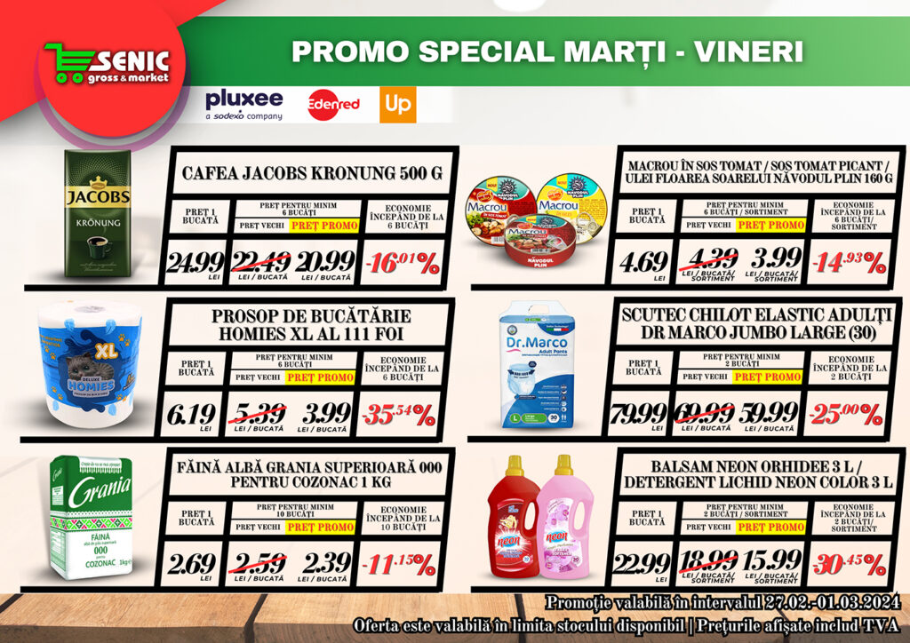 Promotii – Senic