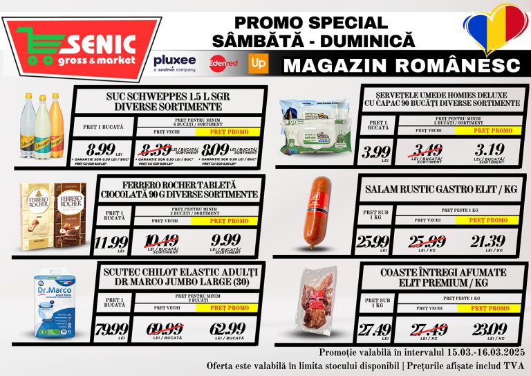 Promotii – Senic