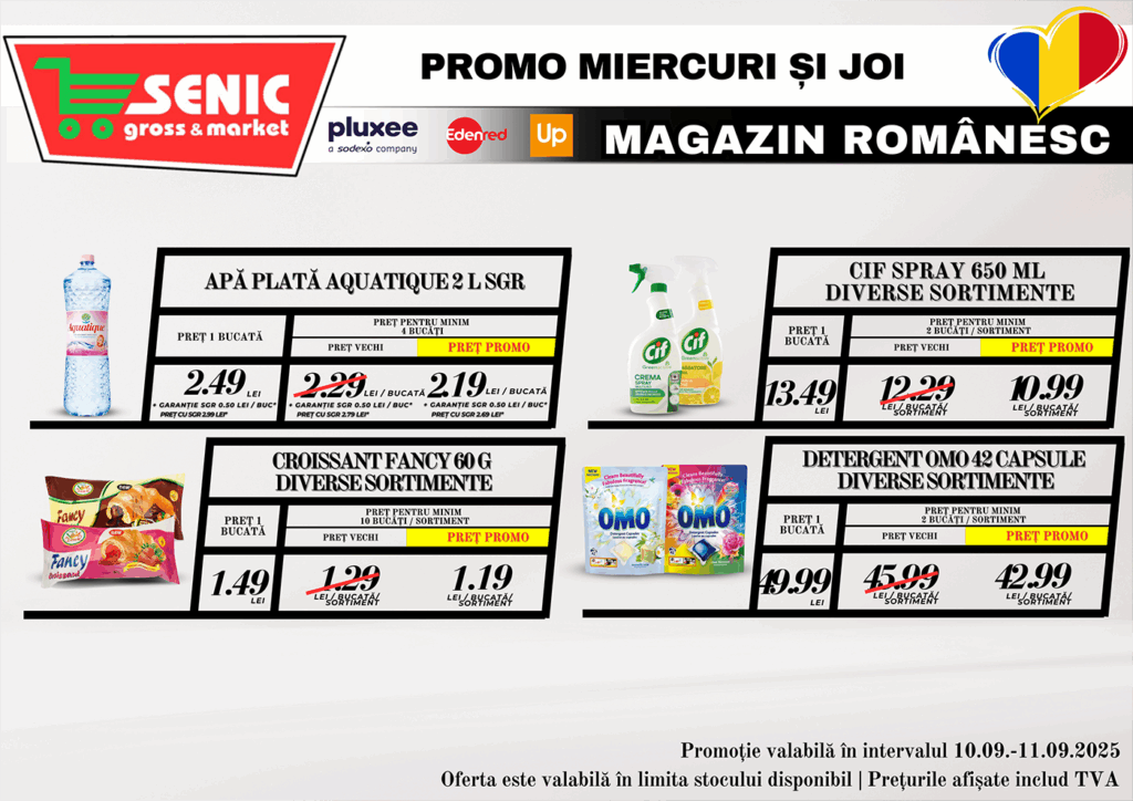 Promotii – Senic